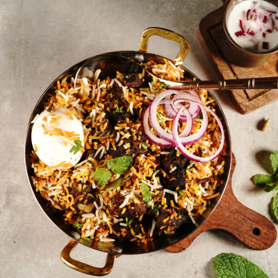 BEEF MIXED HYDERABADI BIRYANİ – Chayadip Restaurant & Cafe